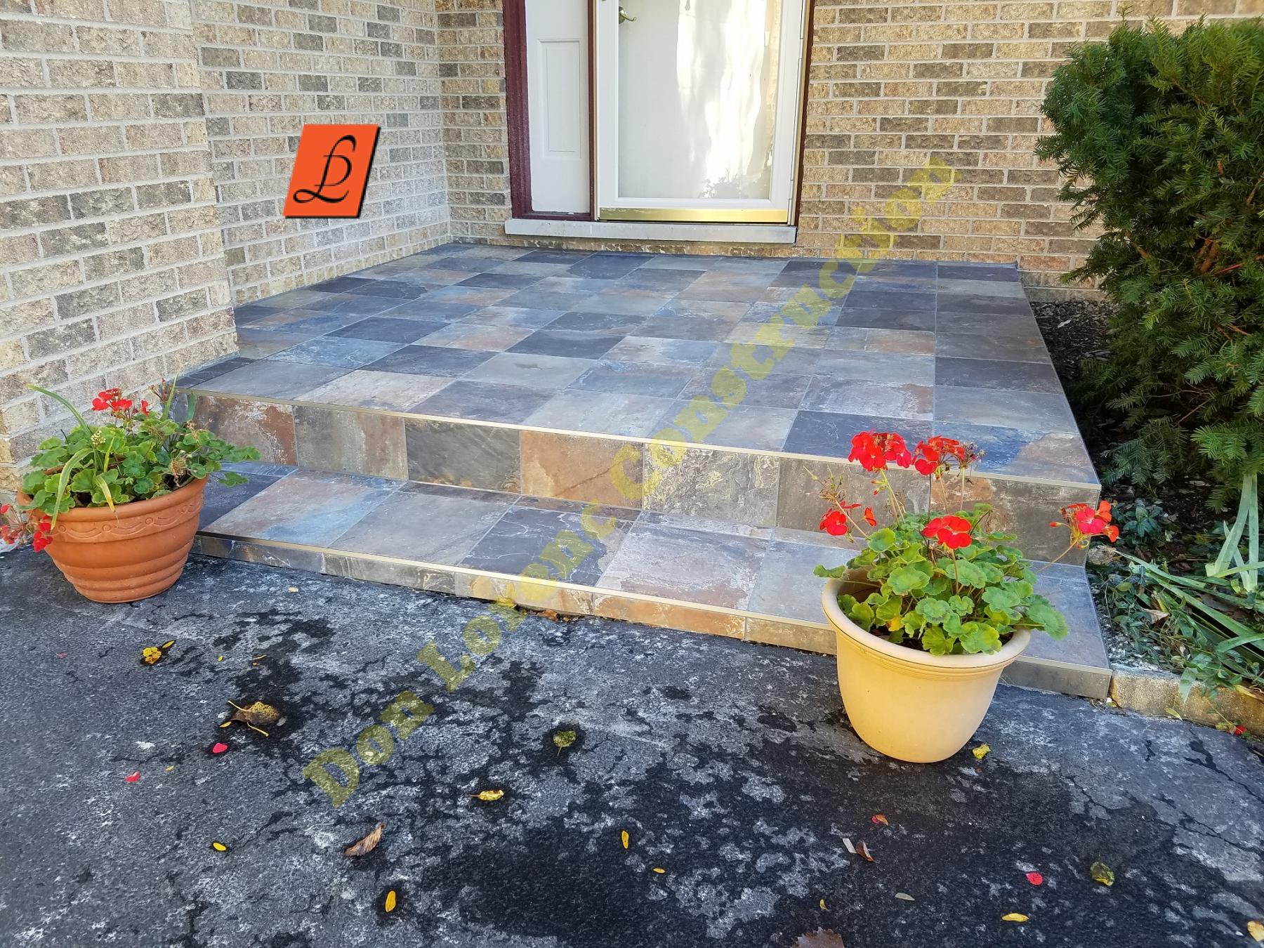front-stoop-finished-with-porcelain-tile-yorkshire-lincolnshire - Don ...