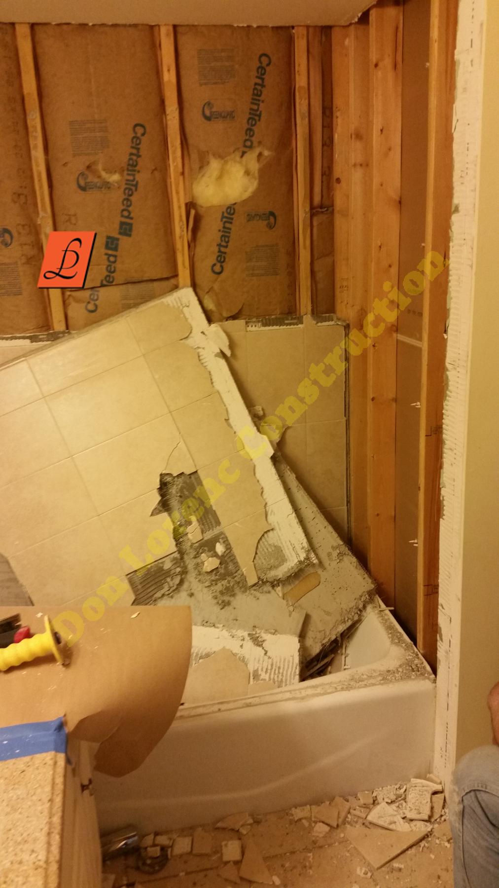 Shower Step By Step – Don Lorenc Construction Services – Kitchen ...